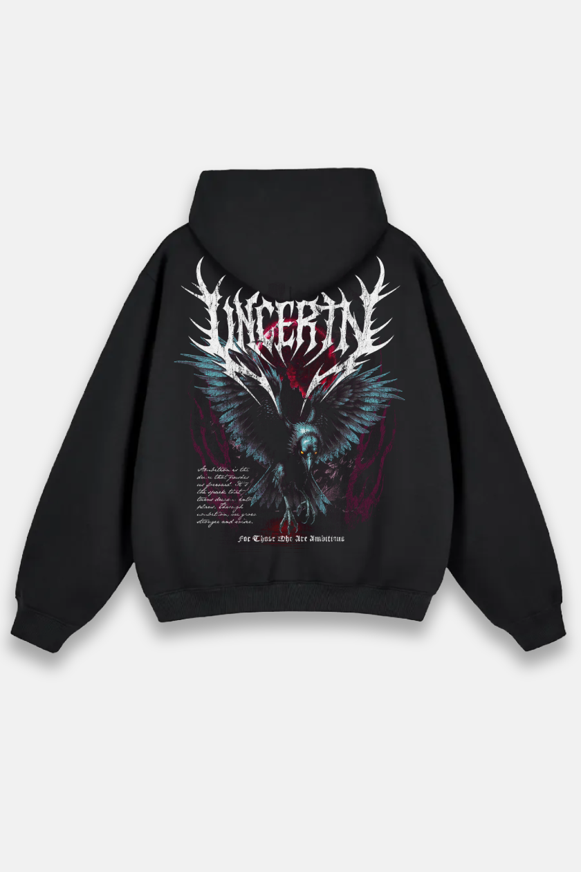 UC039 Wraith Oversized Hoodie | Uncertn